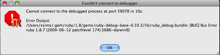 Debug supported for ruby 1.8.7? – IDEs Support (IntelliJ Platform) | JetBrains